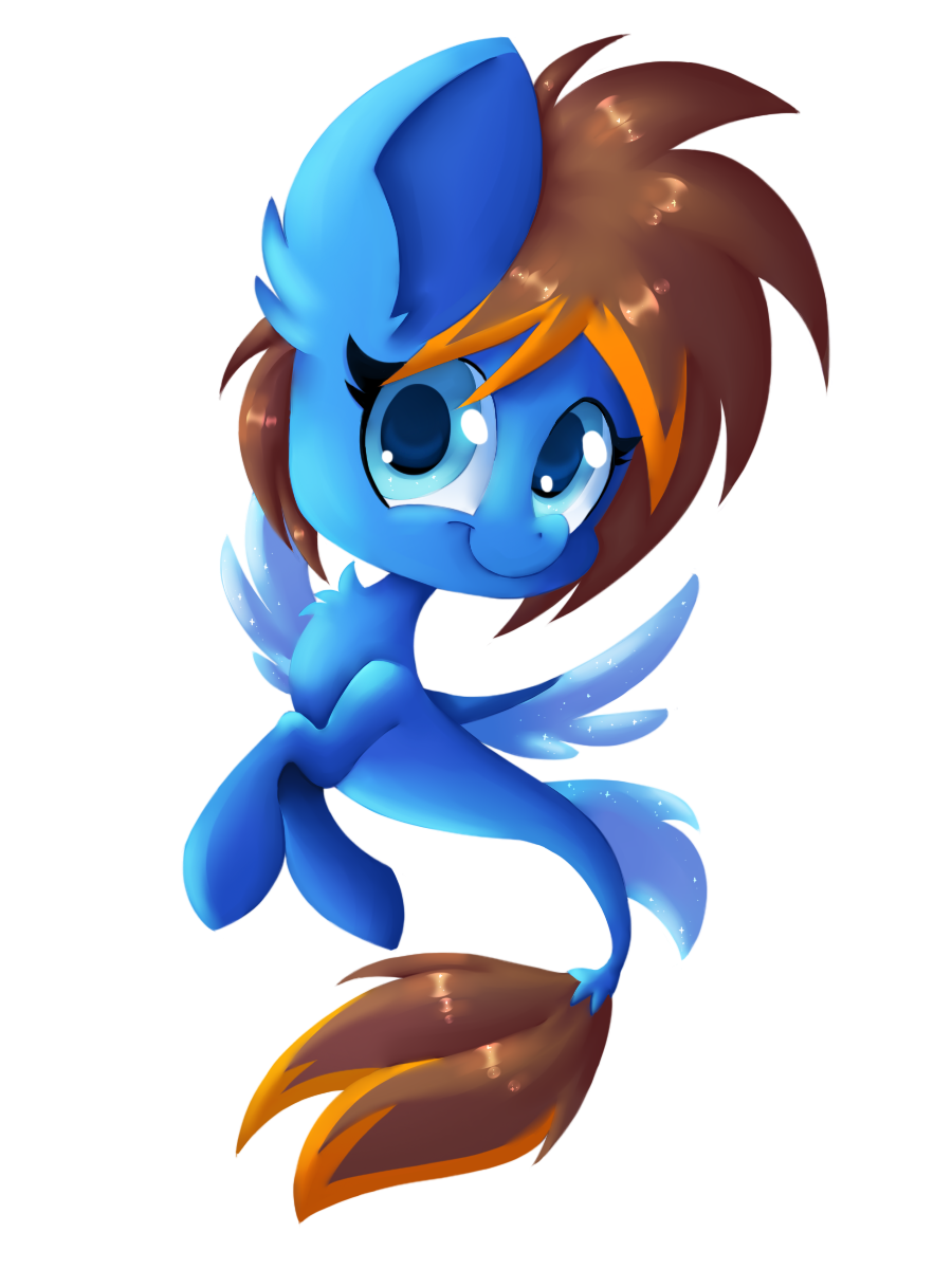 #1493612 - safe, artist:blazemizu, oc, oc only, merpony, pegasus, pony ...