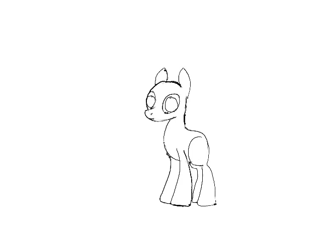 #1494667 - safe, pony, animated, base, gif, meme, monochrome, solo ...