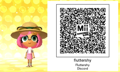 1479194 Safe Fluttershy Pony Barely Pony Related Mii Qr Code