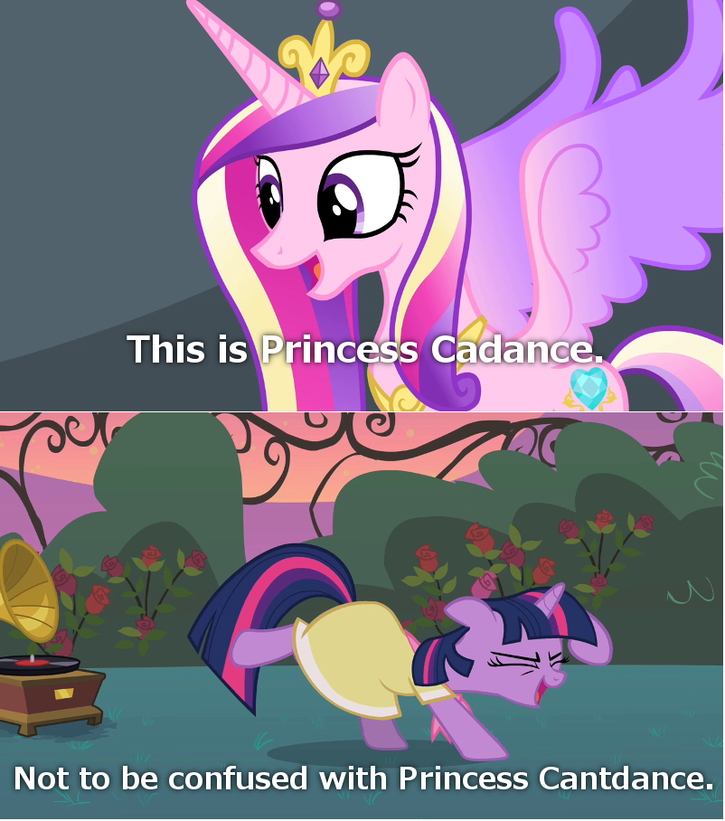 #1479326 - safe, edit, edited screencap, screencap, princess cadance ...
