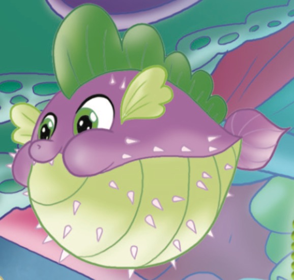 #1500530 - safe, spike, puffer fish, g4, my little pony: the movie ...