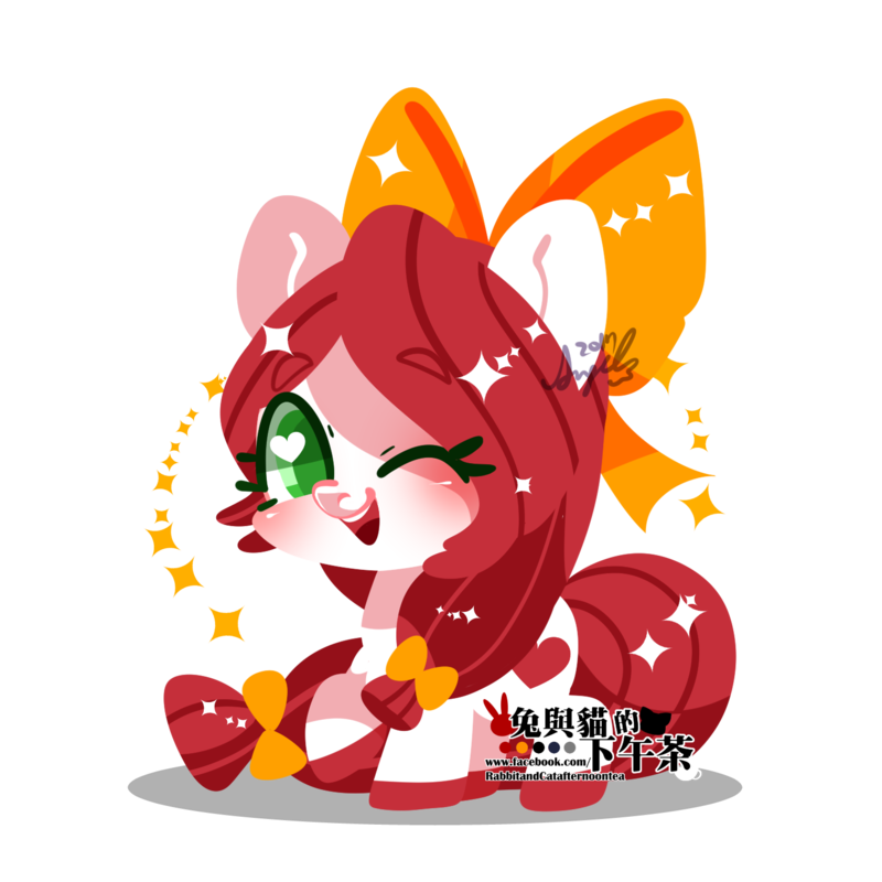 #1508624 - safe, artist:snow angel, oc, oc only, oc:heart, pony, bow ...