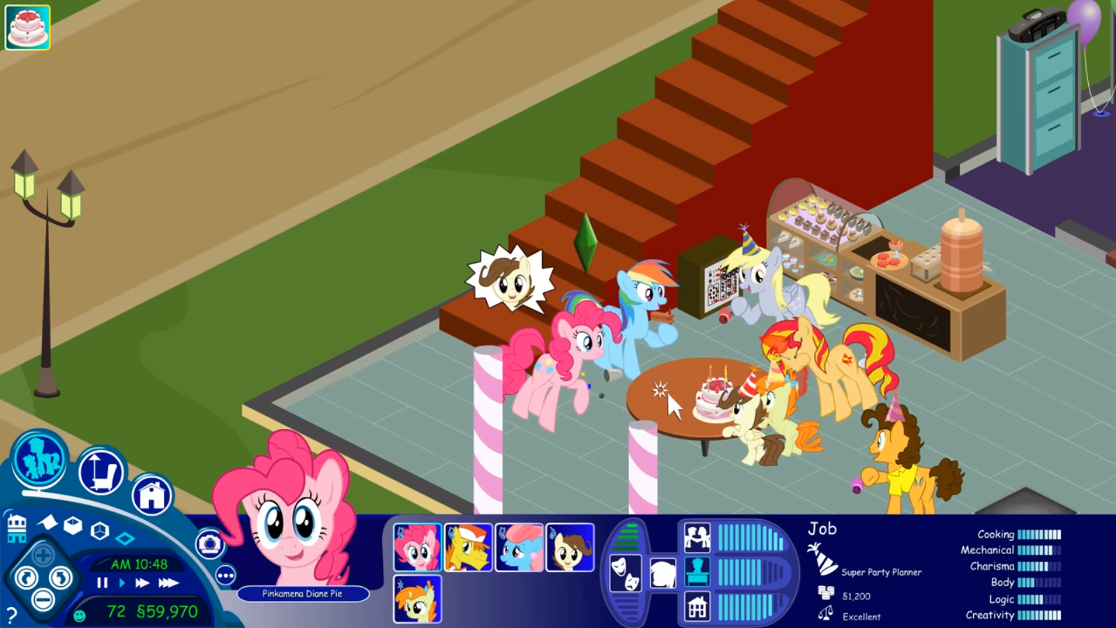 #1513174 - safe, artist:yudhaikeledai, cheese sandwich, derpy hooves ...