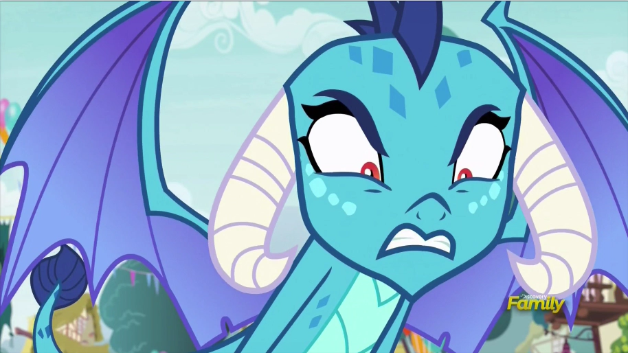 #1514549 - safe, screencap, princess ember, dragon, g4, triple threat ...