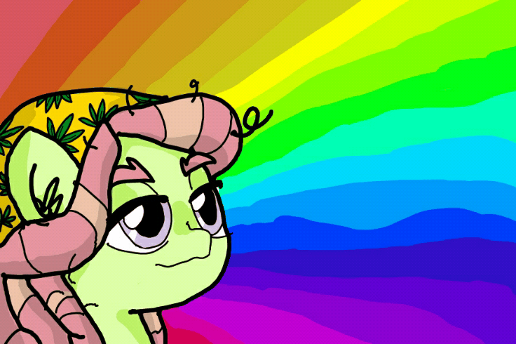 #1521855 - safe, artist:potatobug, derpibooru exclusive, tree hugger ...