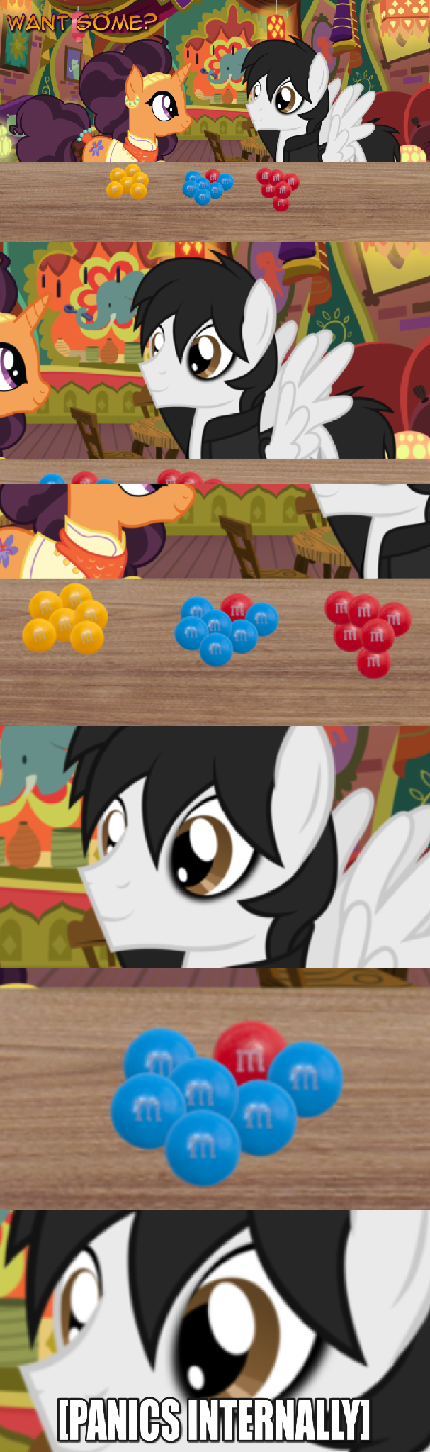 #1504000 - safe, artist:lunahazacookie, edit, saffron masala, oc, oc ...