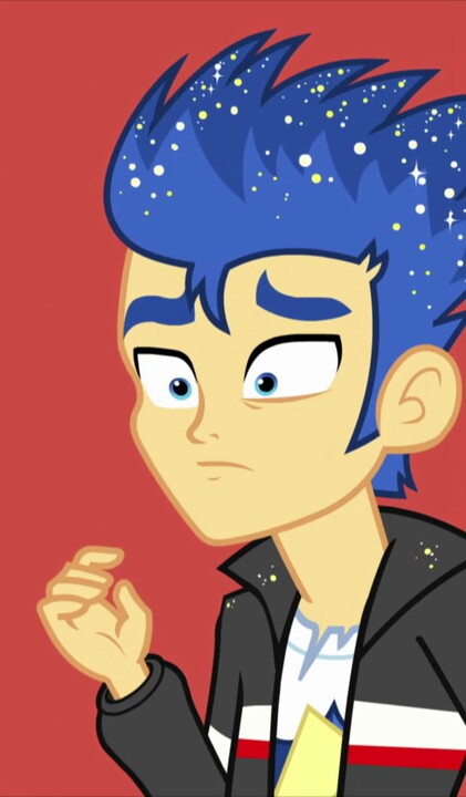 #1525030 - safe, screencap, flash sentry, a banner day, equestria girls ...