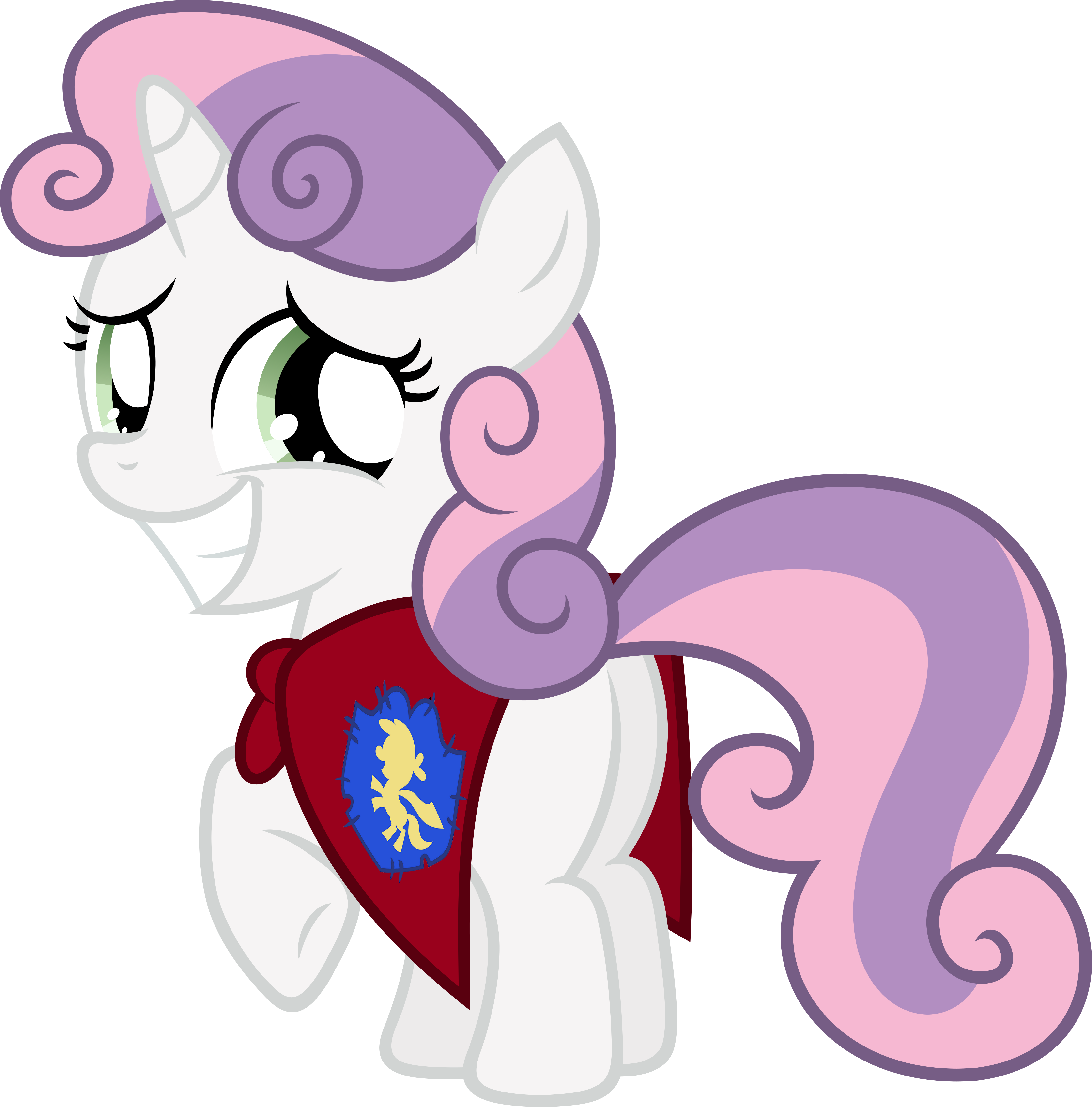 #1532591 - safe, artist:slb94, sweetie belle, pony, unicorn, stare ...