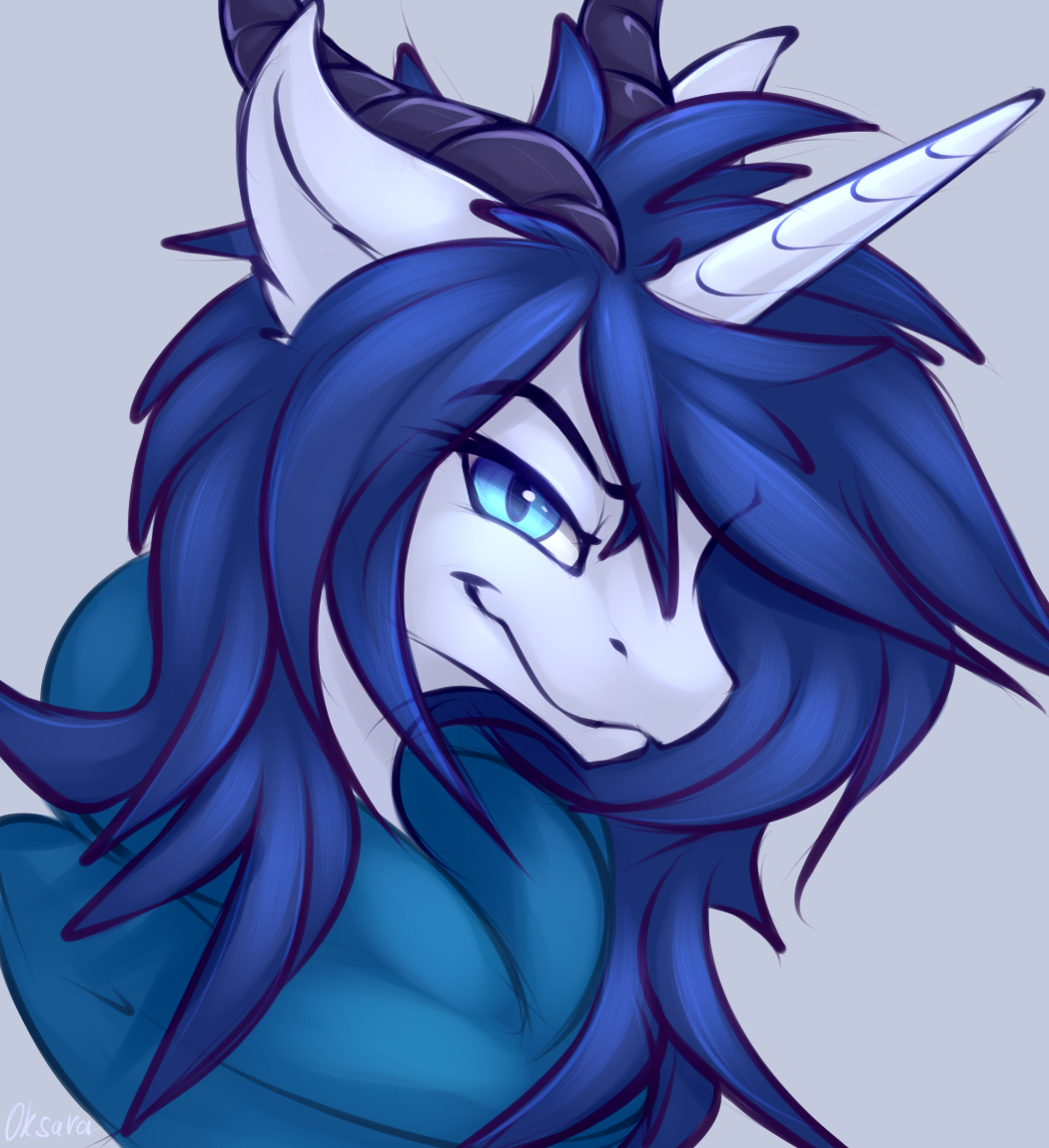 #1532763 - safe, artist:oksara, oc, oc only, oc:prince nova, bust ...