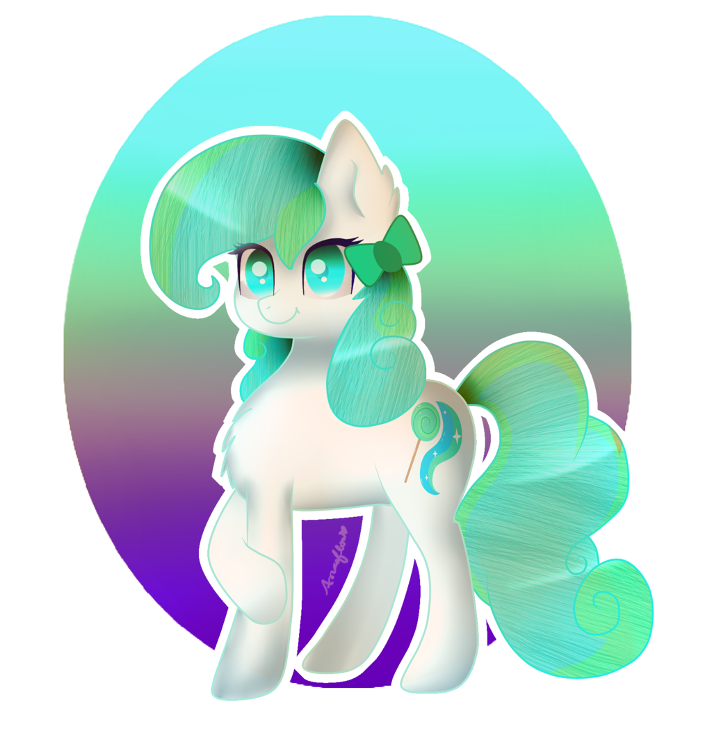 #1535110 - safe, artist:anasflow, oc, oc only, oc:minty sugar, earth ...