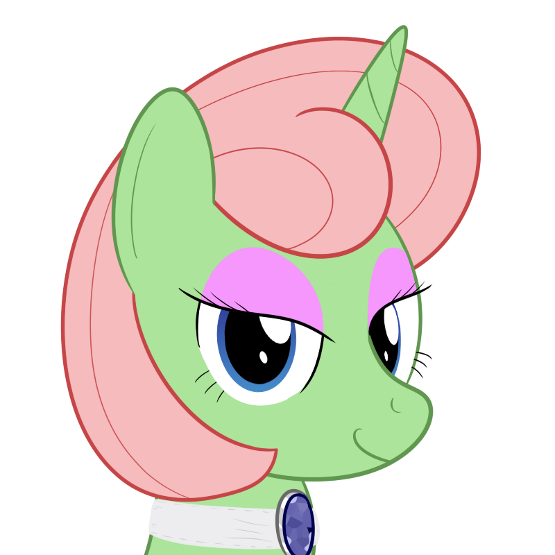 #1537390 - safe, artist:mightyshockwave, oc, oc only, oc:malady mystique, unicorn, bedroom eyes ...