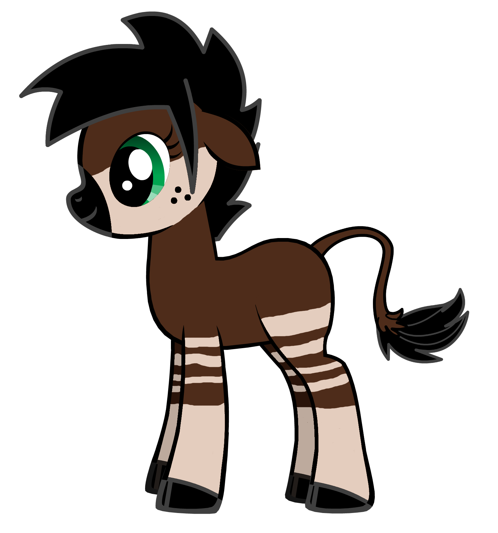#1540888 - safe, oc, oc only, oc:tamba leta, okapi, pony creator ...