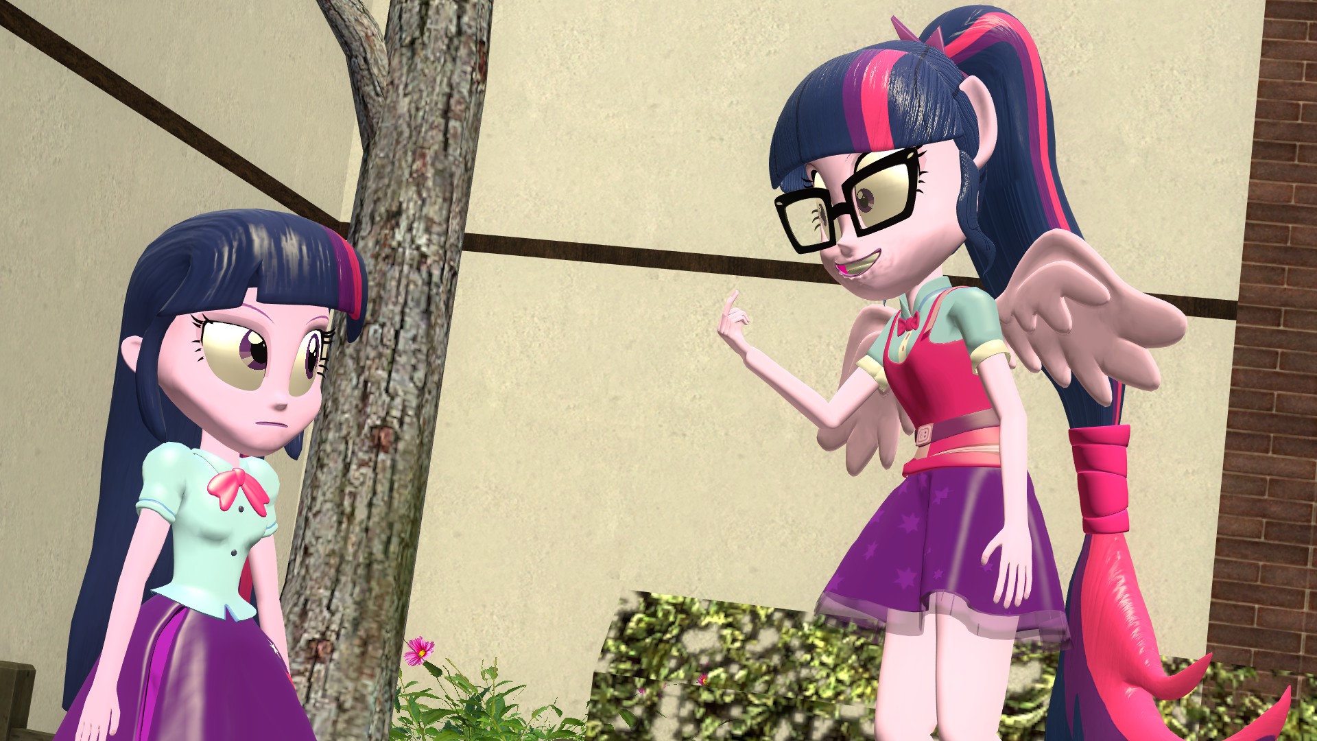 #1531347 - safe, artist:fivefreddy, sci-twi, twilight sparkle ...