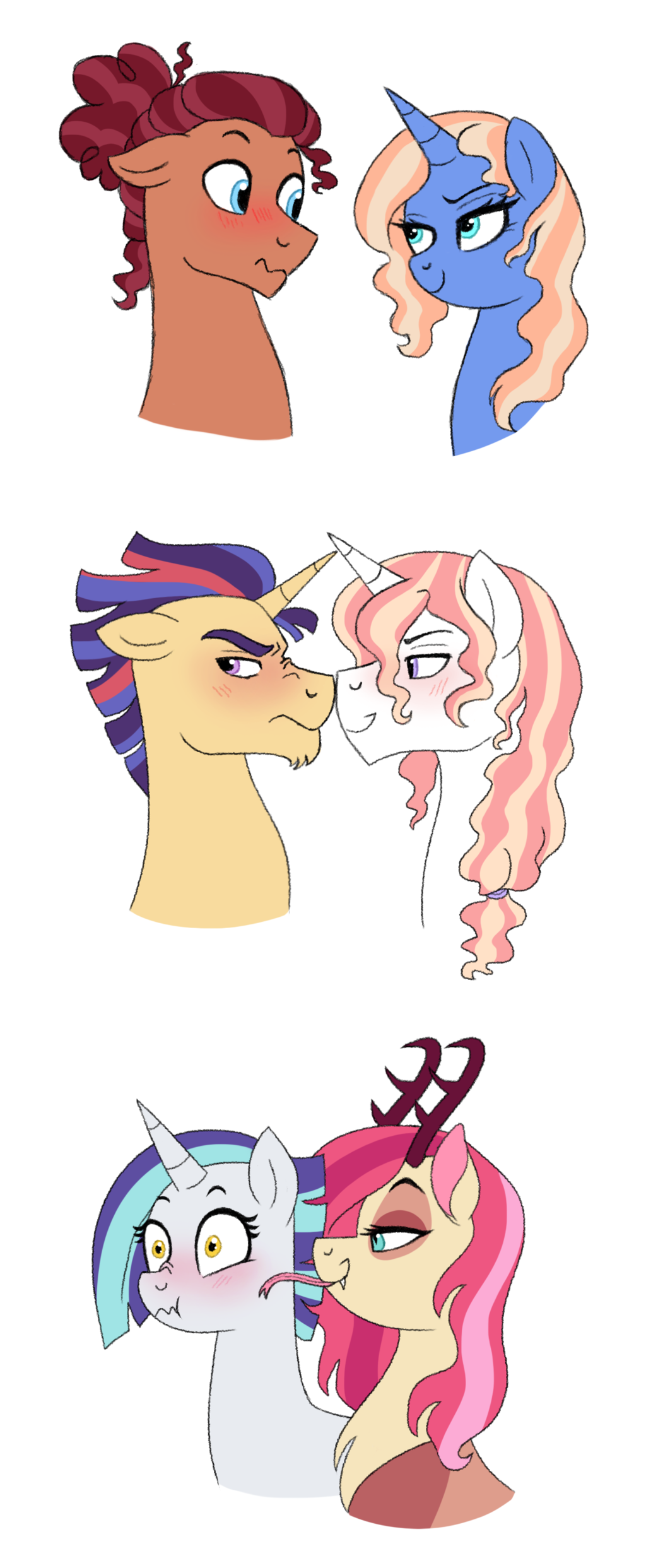 #1621340 - safe, artist:cascayd, oc, oc only, oc:cookie butter, oc:jinx ...