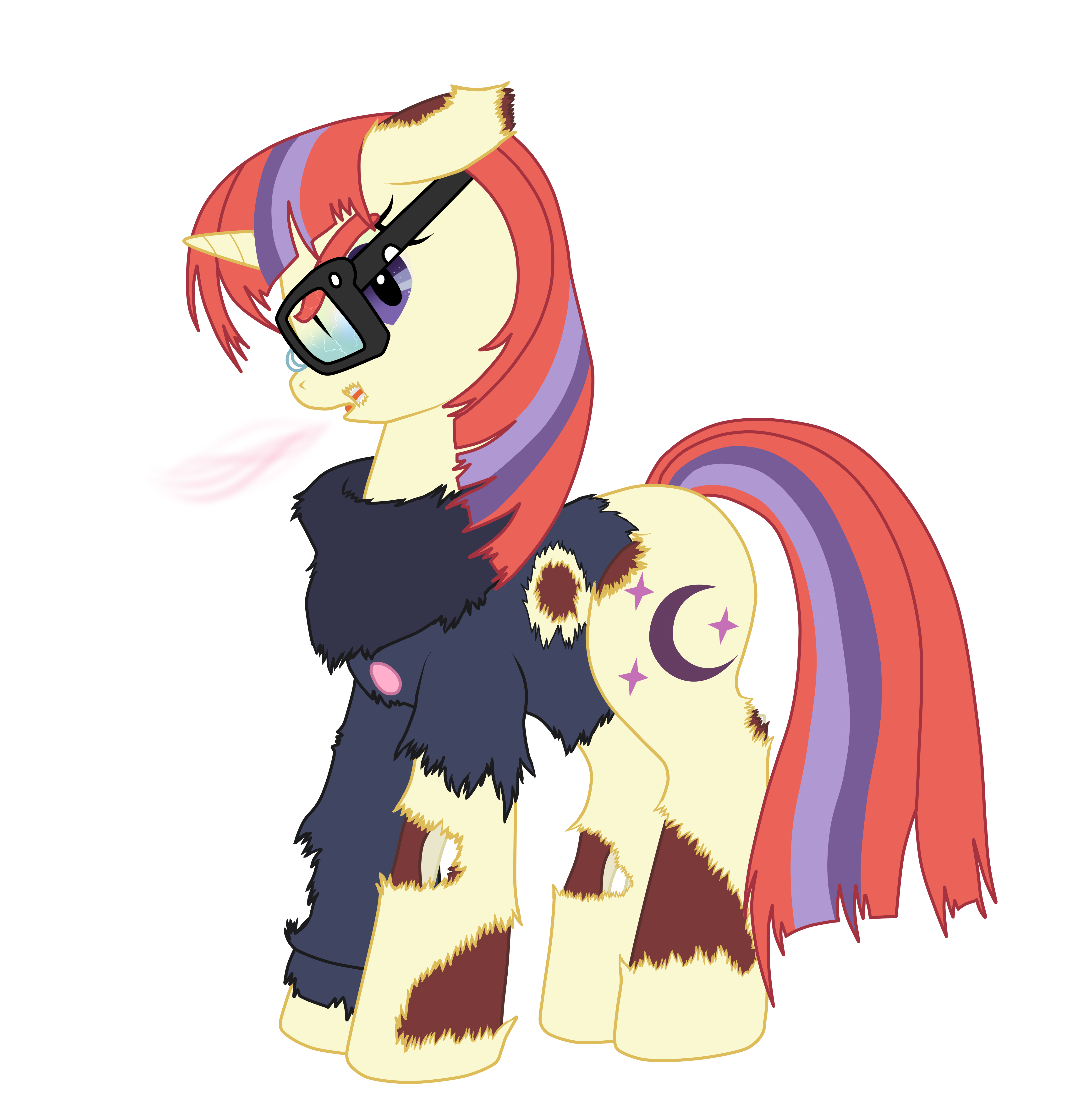 #1628769 - grimdark, artist:glacierfrostclaw, moondancer, ghoul, pony ...