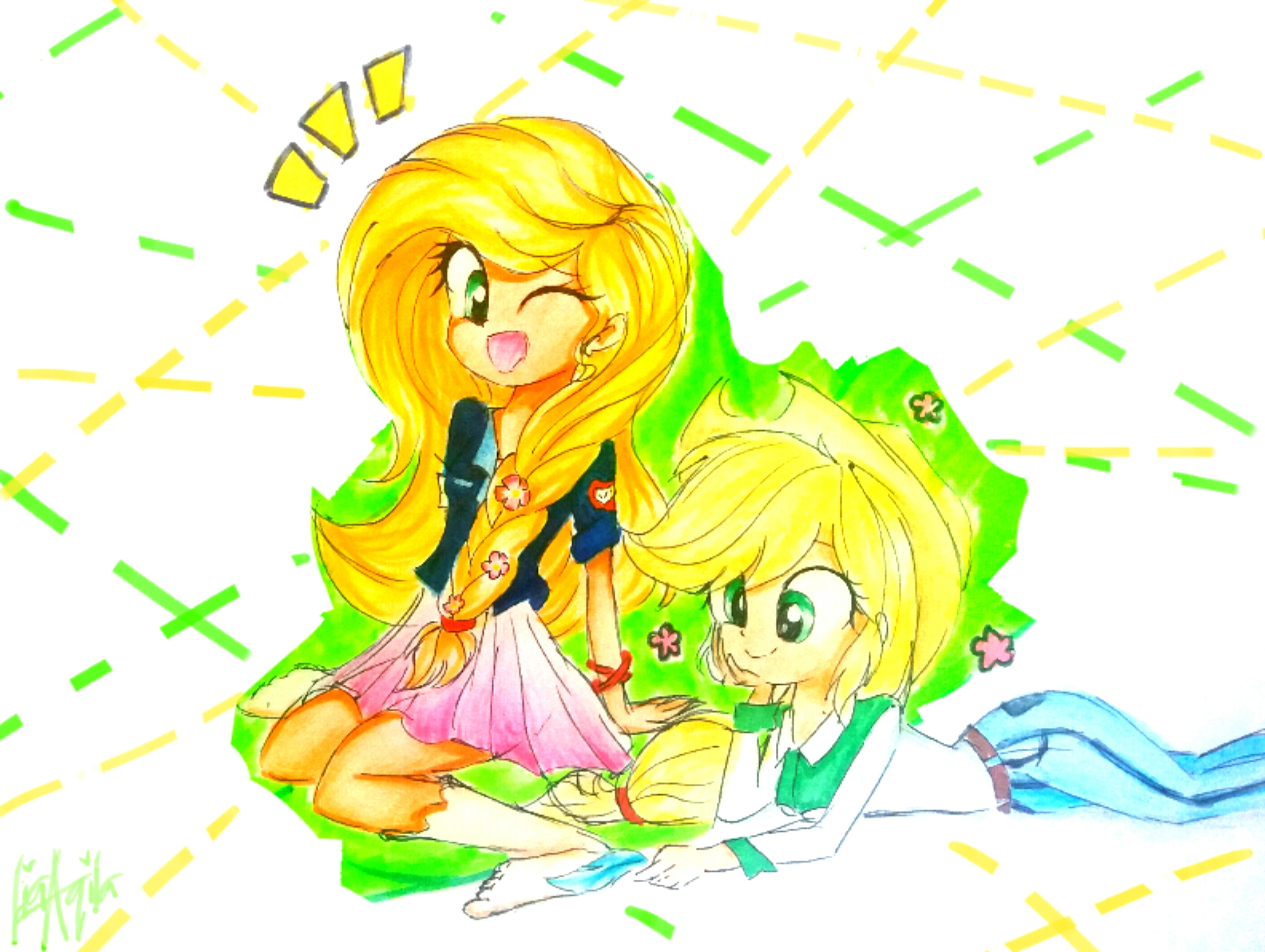 #1631111 - safe, artist:liaaqila, applejack, equestria girls, g4 ...