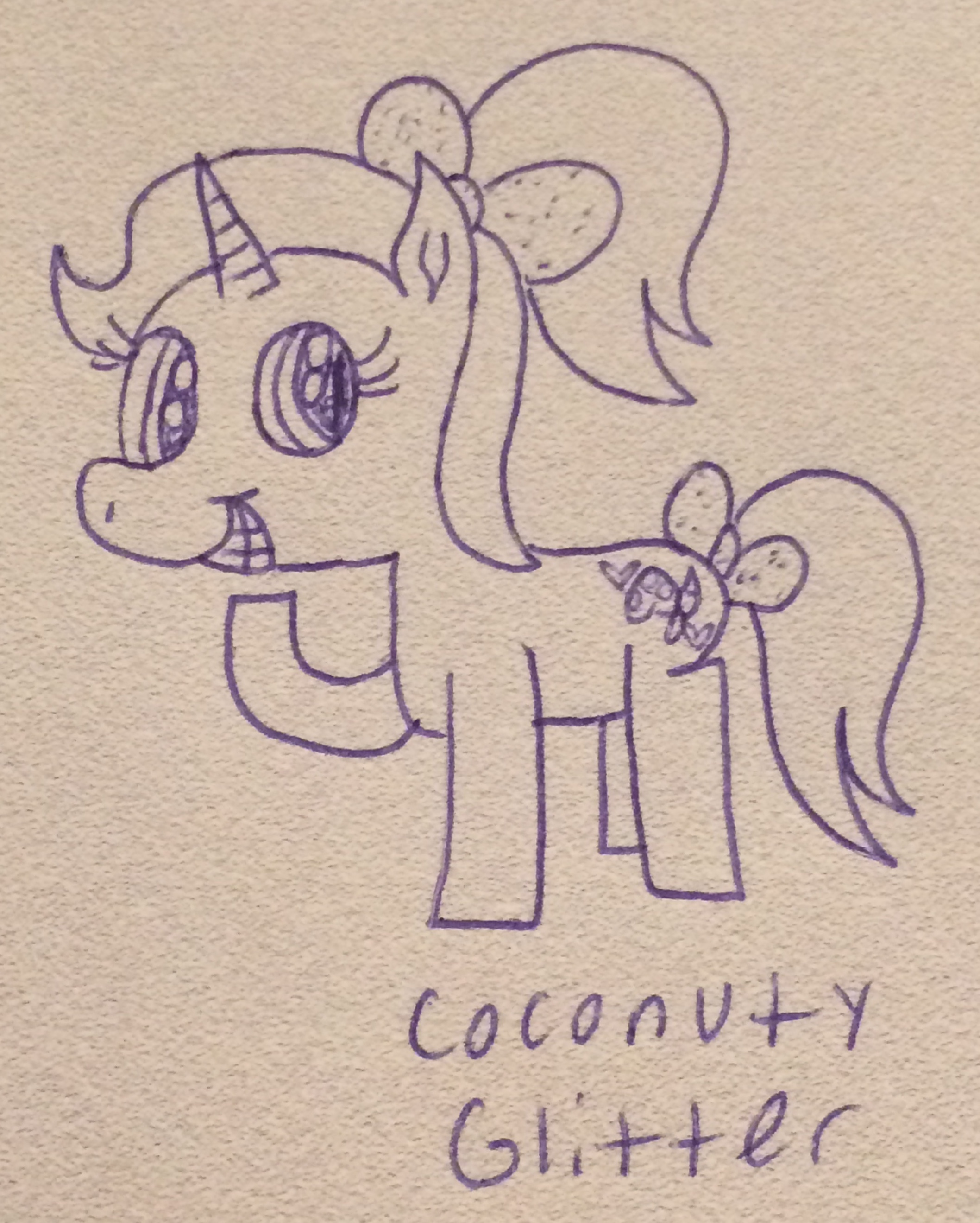 #1635169 - safe, artist:smurfettyblue, oc, oc only, oc:coconut glitter ...