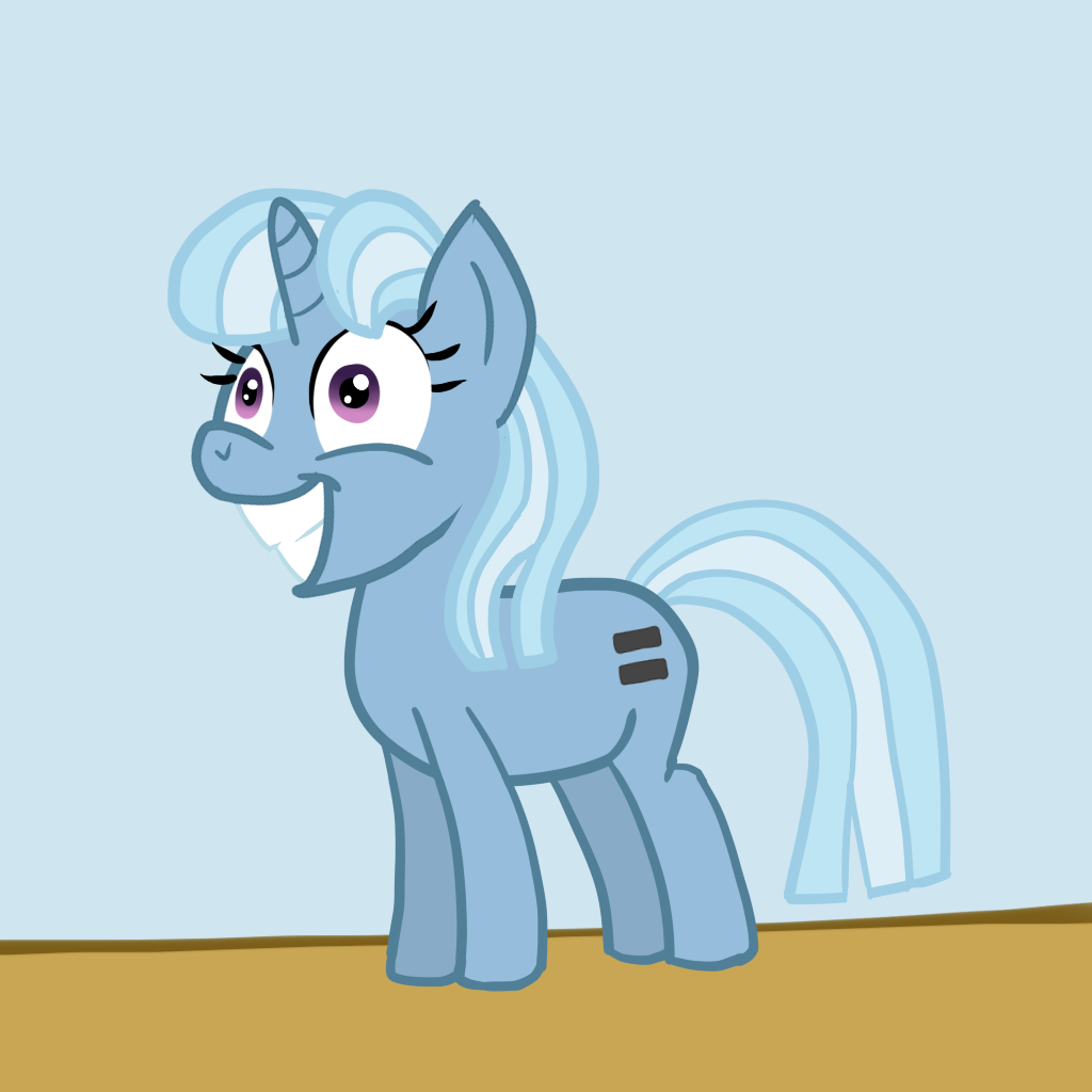 #1635985 - safe, artist:solarfm, trixie, pony, g4, equal cutie mark ...