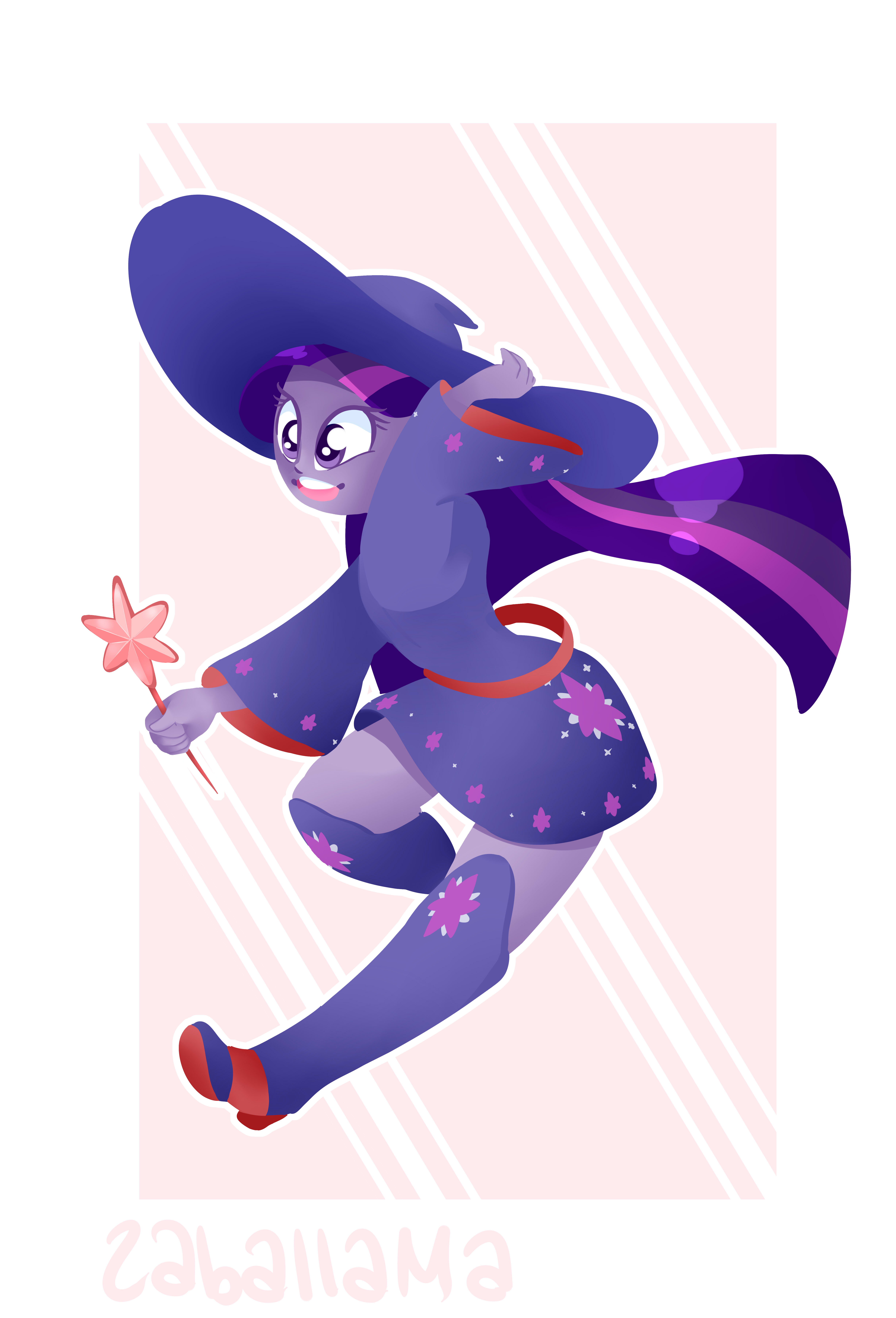 #1644324 - safe, artist:zaballama, twilight sparkle, human, equestria ...