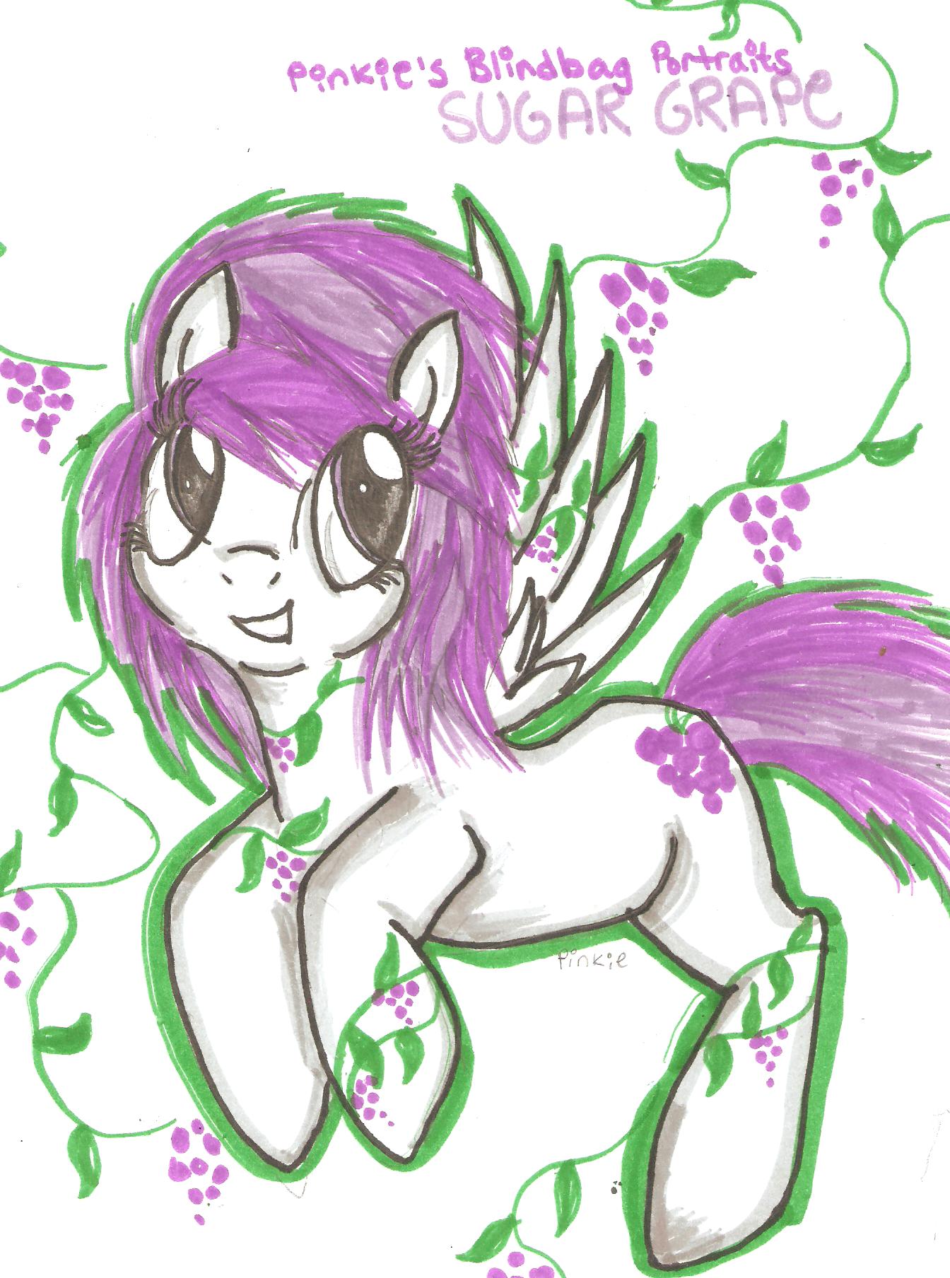 #1645464 - safe, artist:plnkle, sugar grape, pony, g4, solo ...