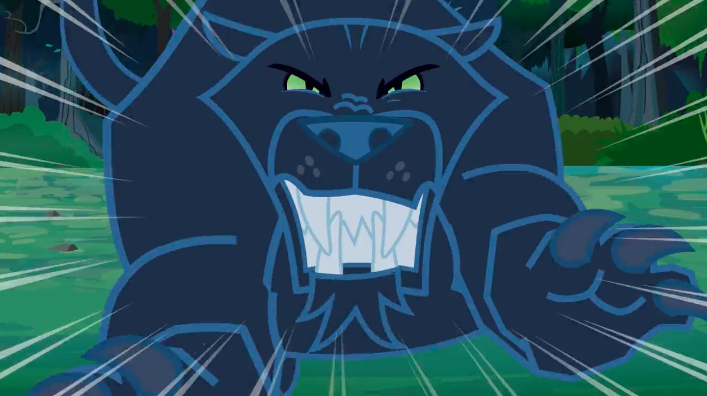 #1852710 - safe, screencap, cat, panther, daring don't, g4, ahuizotl's ...