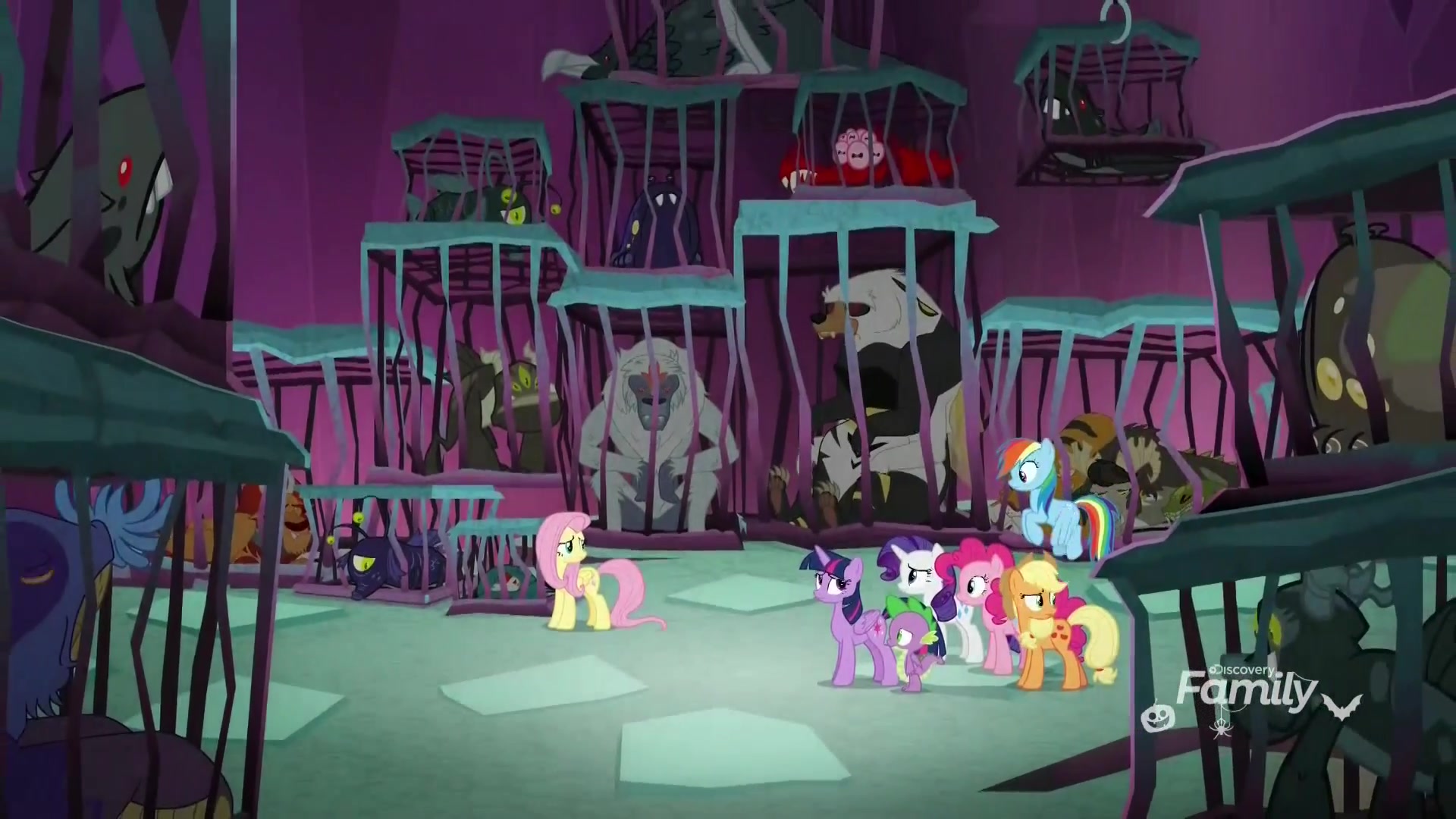 #1862482 - safe, screencap, applejack, fluttershy, pinkie pie, rainbow ...