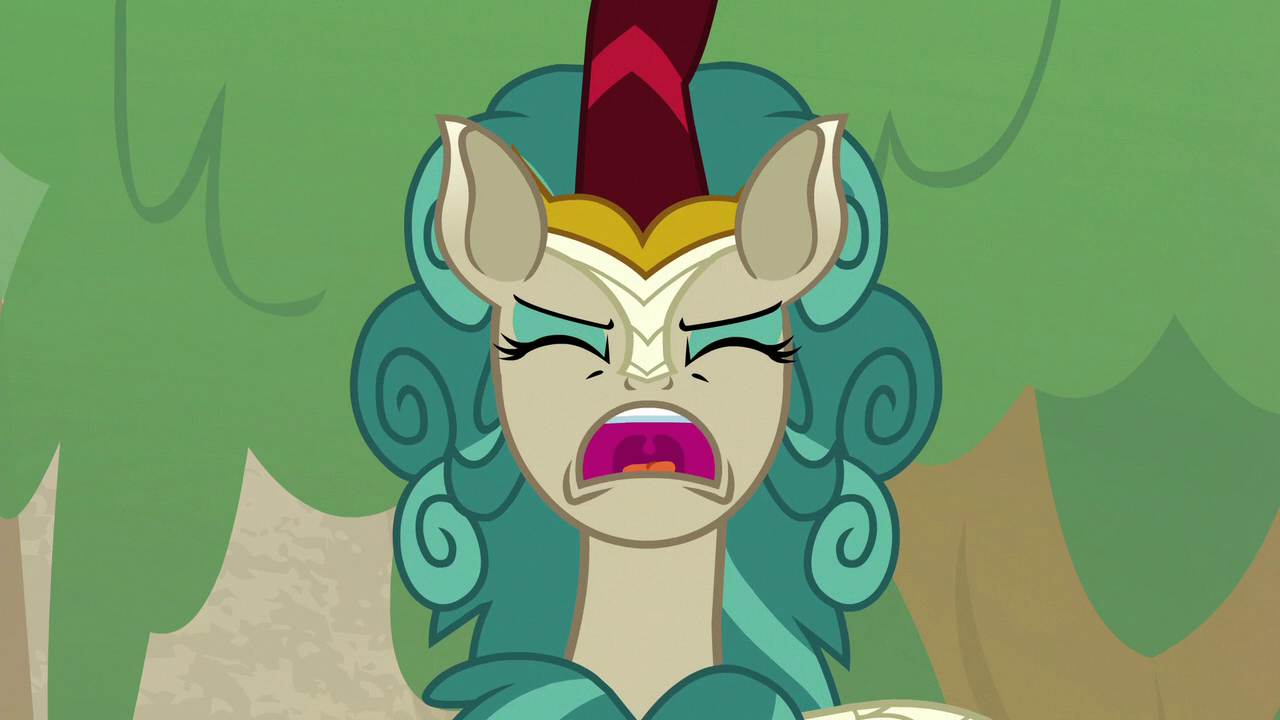 #1846921 - safe, screencap, rain shine, kirin, sounds of silence, angry ...