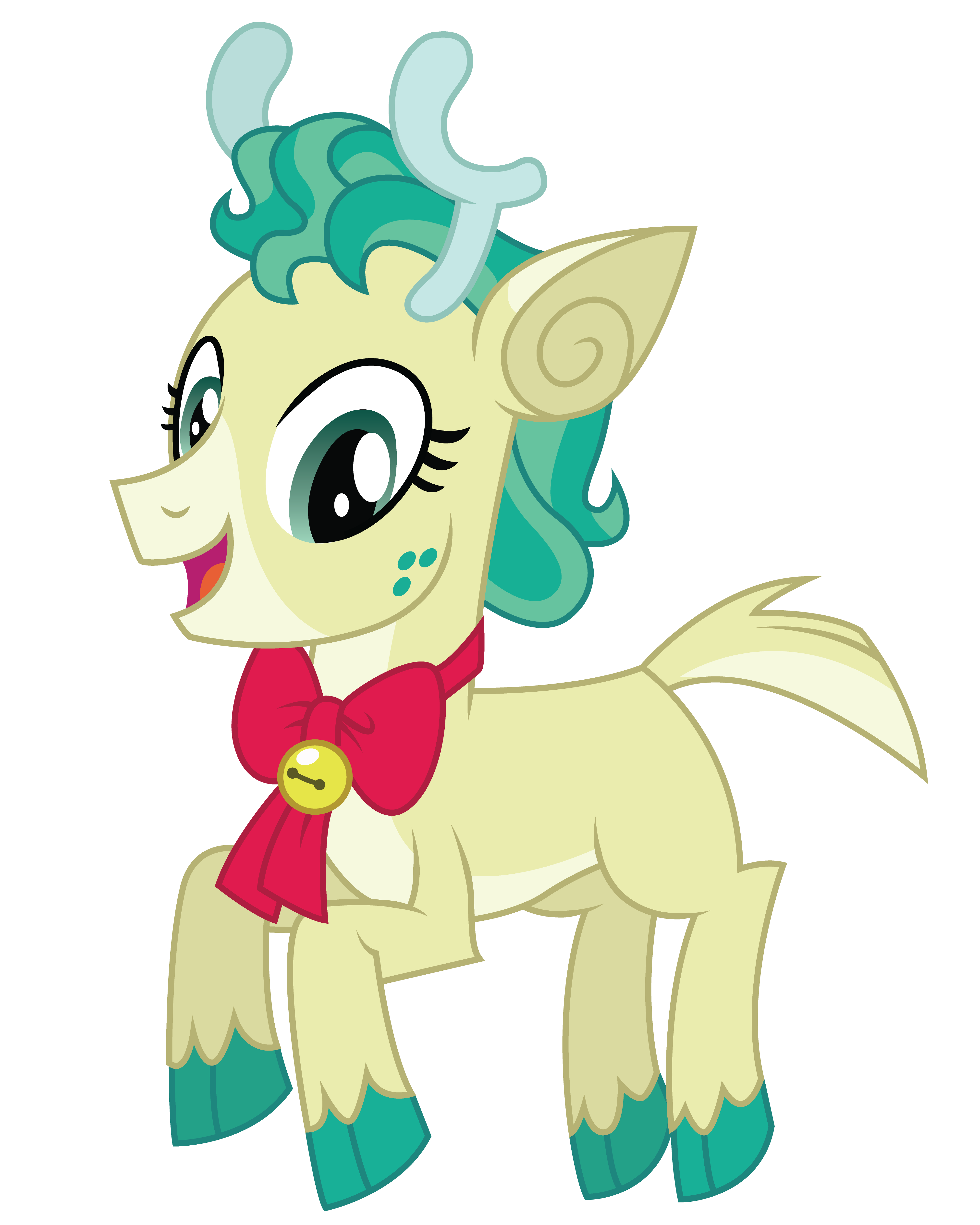 #1889727 - safe, artist:dragonchaser123, alice the reindeer, deer, pony ...