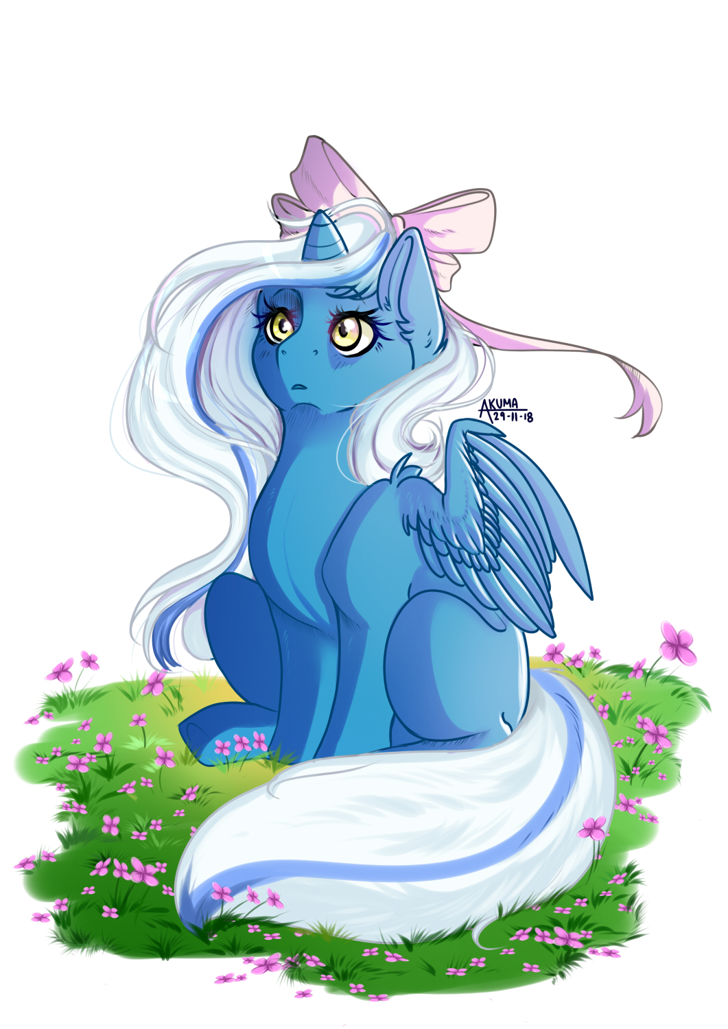 #1893888 - safe, artist:thebrokendevil, oc, oc only, oc:fleurbelle ...