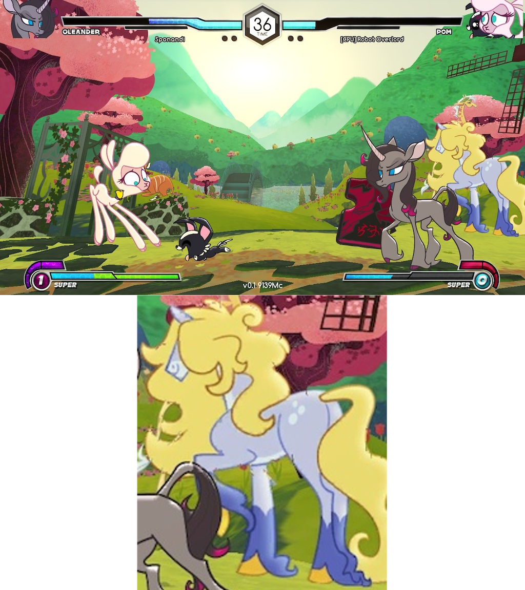 #1877798 - safe, derpy hooves, oleander (tfh), pom (tfh), unicorn, them ...