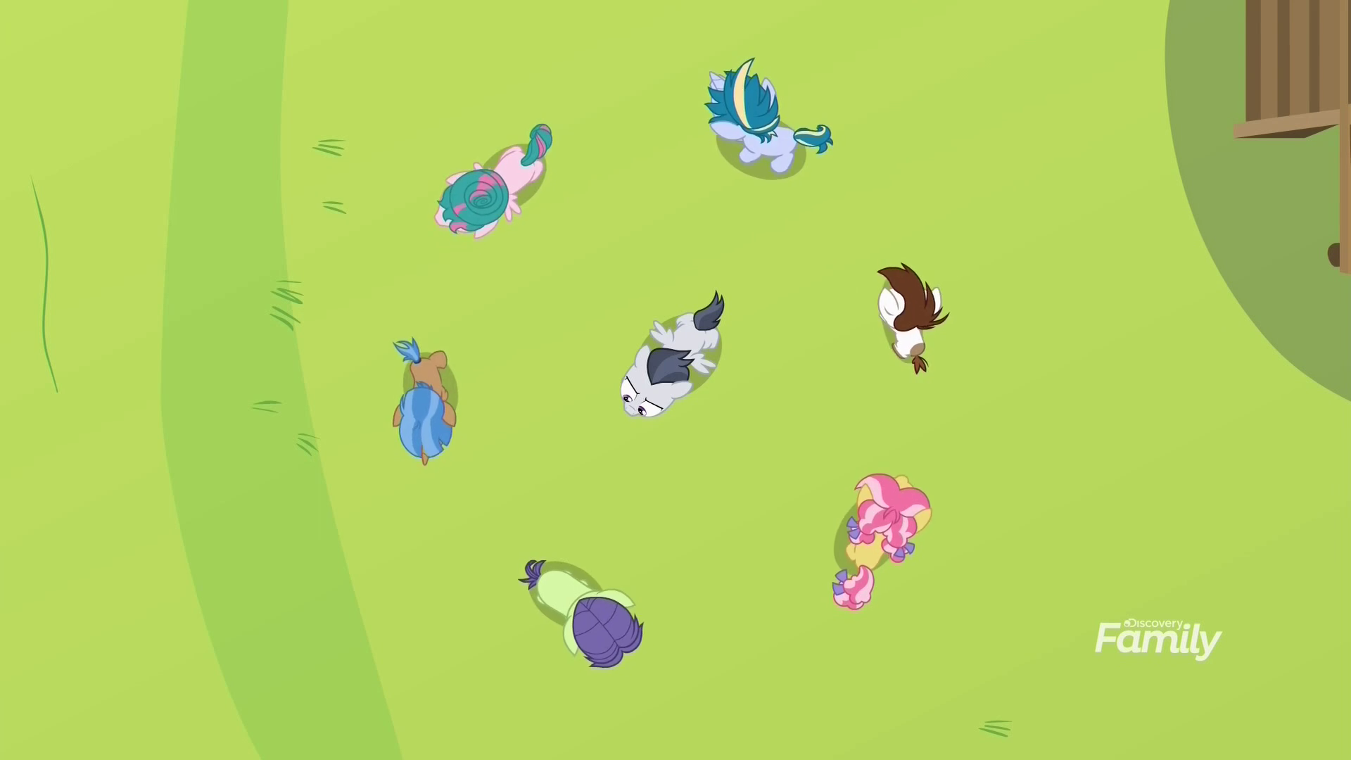 #1908083 - safe, screencap, pipsqueak, rumble, g4, marks and recreation ...