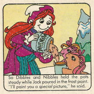 #1908536 - safe, official comic, dibbles, nibbles, pony, comic:my little pony (g1), g1, shady ...