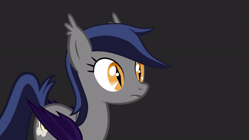 #1919006 - animated, artist:stormxf3, bat pony, black background, fangs ...