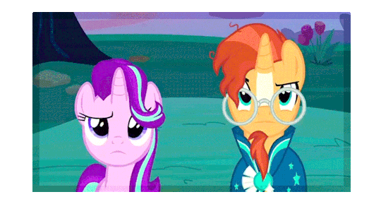 #1656672 - safe, screencap, starlight glimmer, sunburst, animated ...