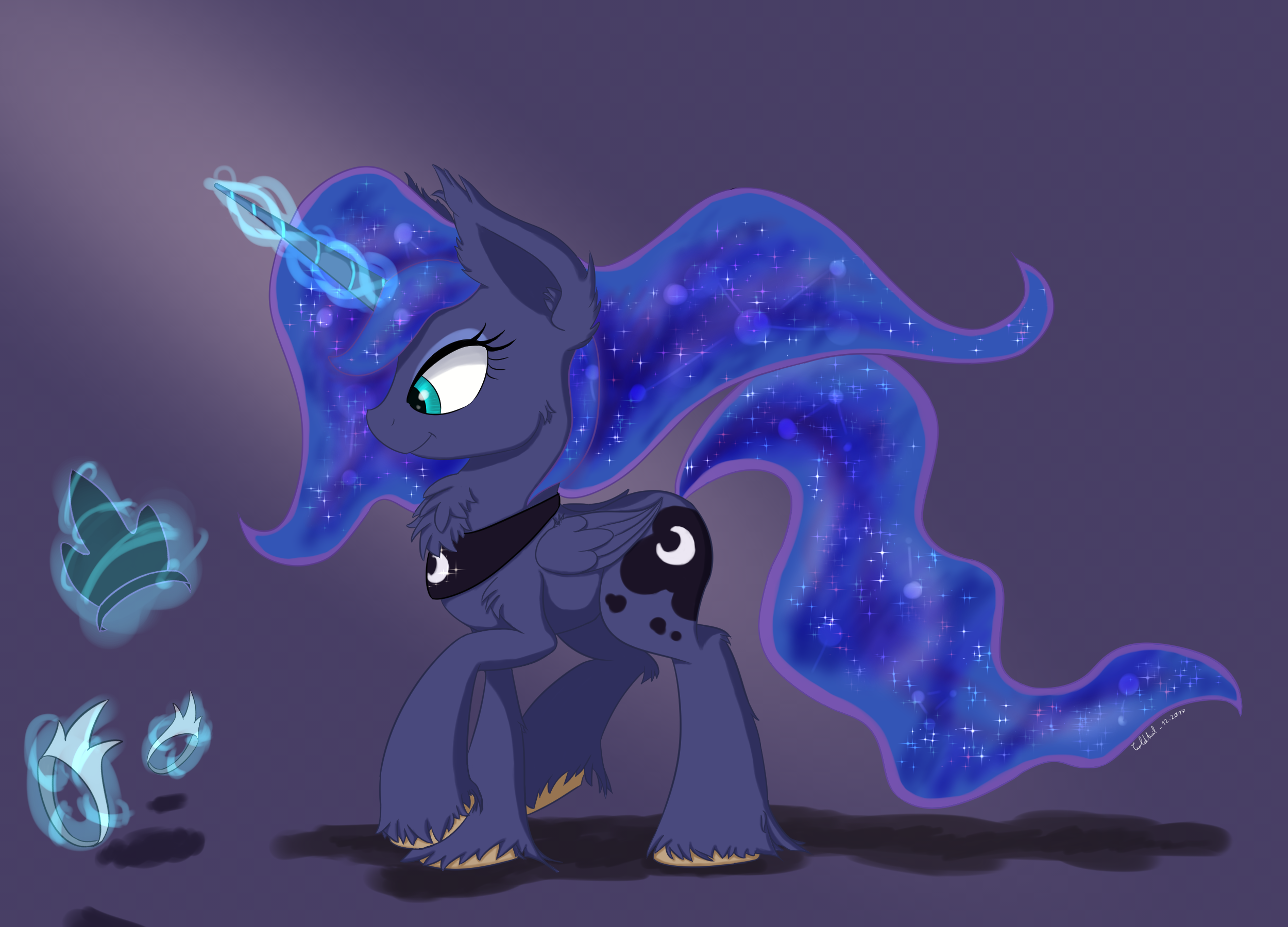 #1659957 - safe, artist:coldtrail, princess luna, alicorn, pony, g4 ...