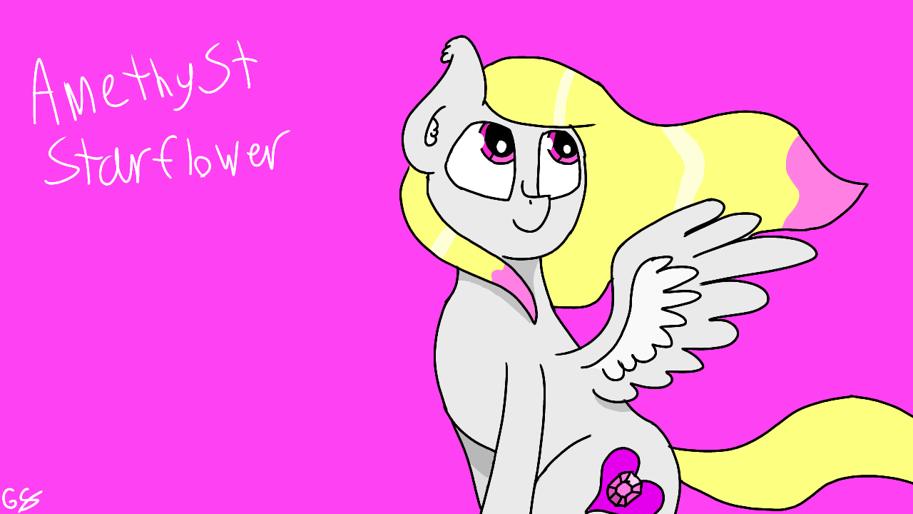 #1651036 - safe, artist:gamer-shy, oc, oc only, oc:amethyst starflower ...