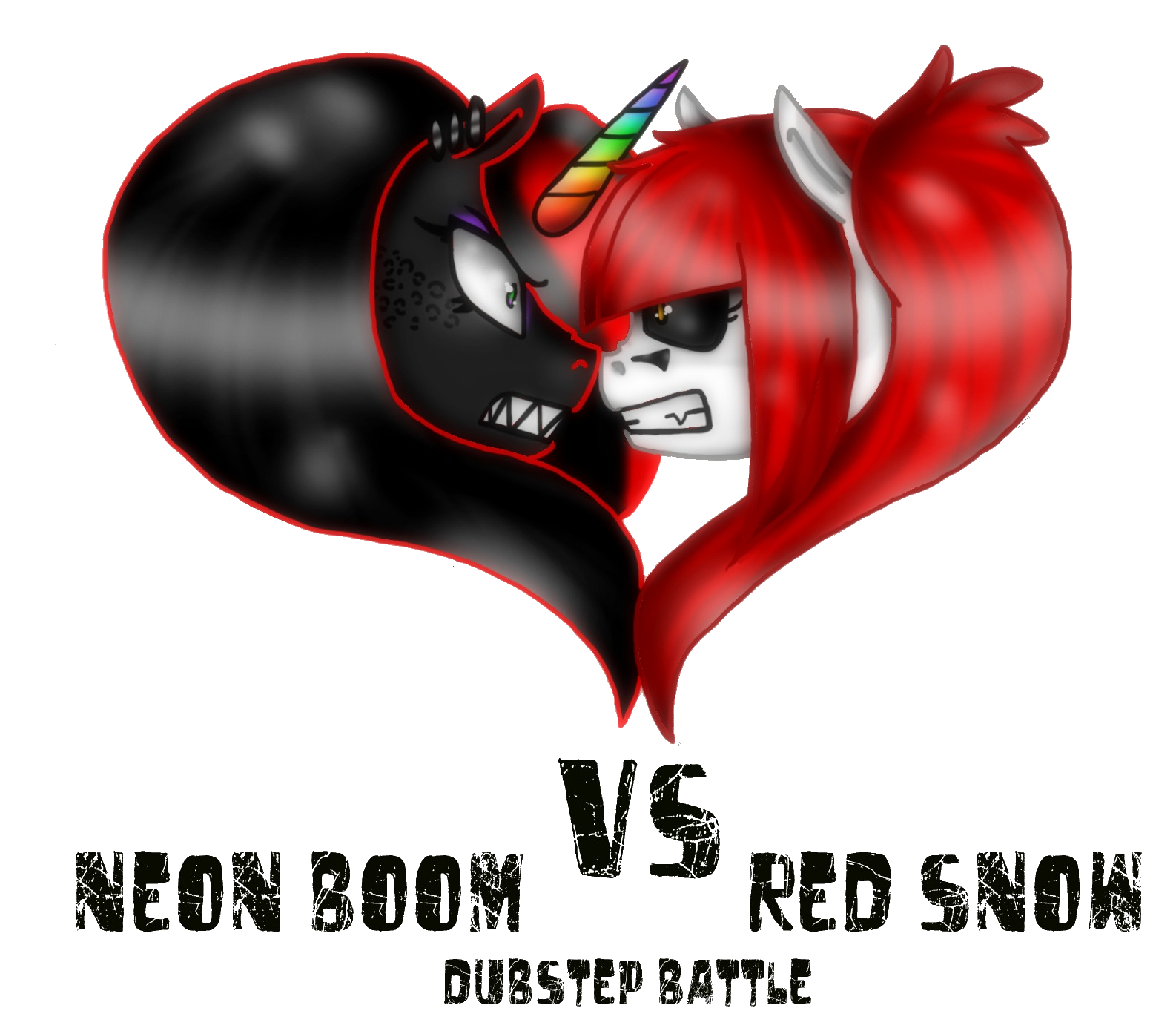 #1681975 - safe, artist:nekomellow, oc, oc only, oc:princess neon boom ...