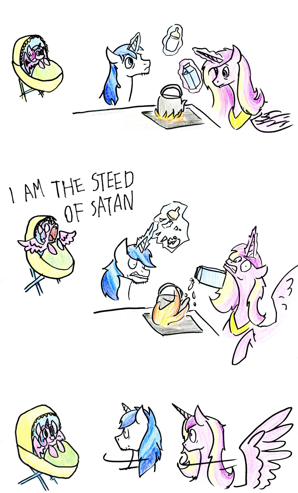 #1685605 - safe, artist:littlesnaketail, princess cadance, princess ...