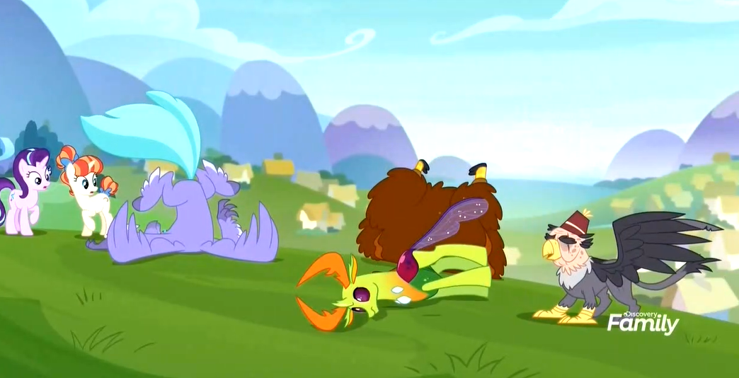 #1689269 - safe, screencap, grampa gruff, prince rutherford, rainbow ...