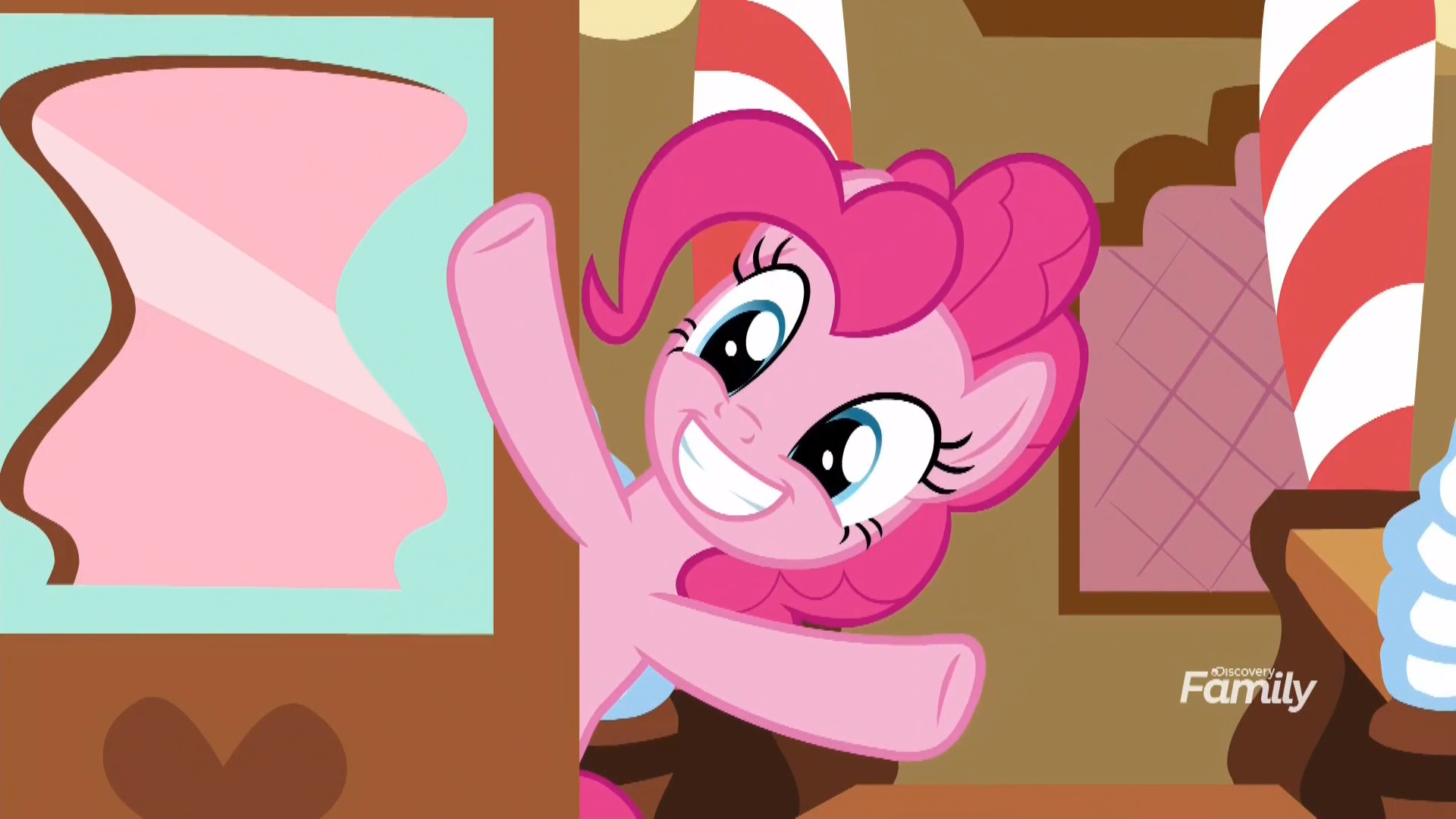 #1689640 - safe, screencap, pinkie pie, pony, school daze, door, female ...