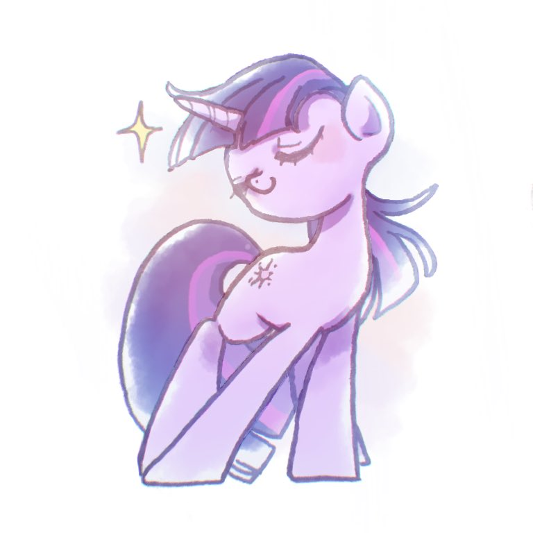 #1691992 - safe, artist:xp_r6, twilight sparkle, pony, unicorn, eyes ...