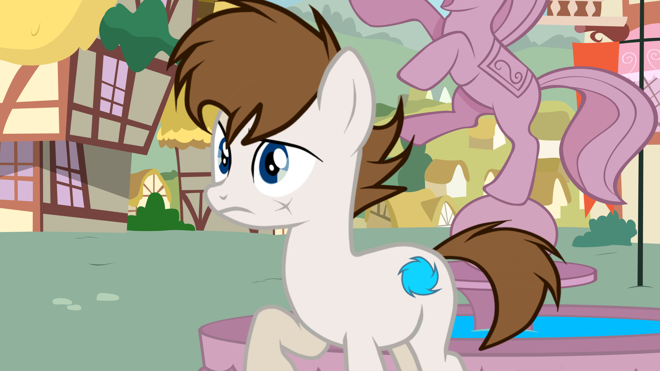 #1692240 - safe, artist:rsa.fim, edit, edited screencap, screencap, oc ...