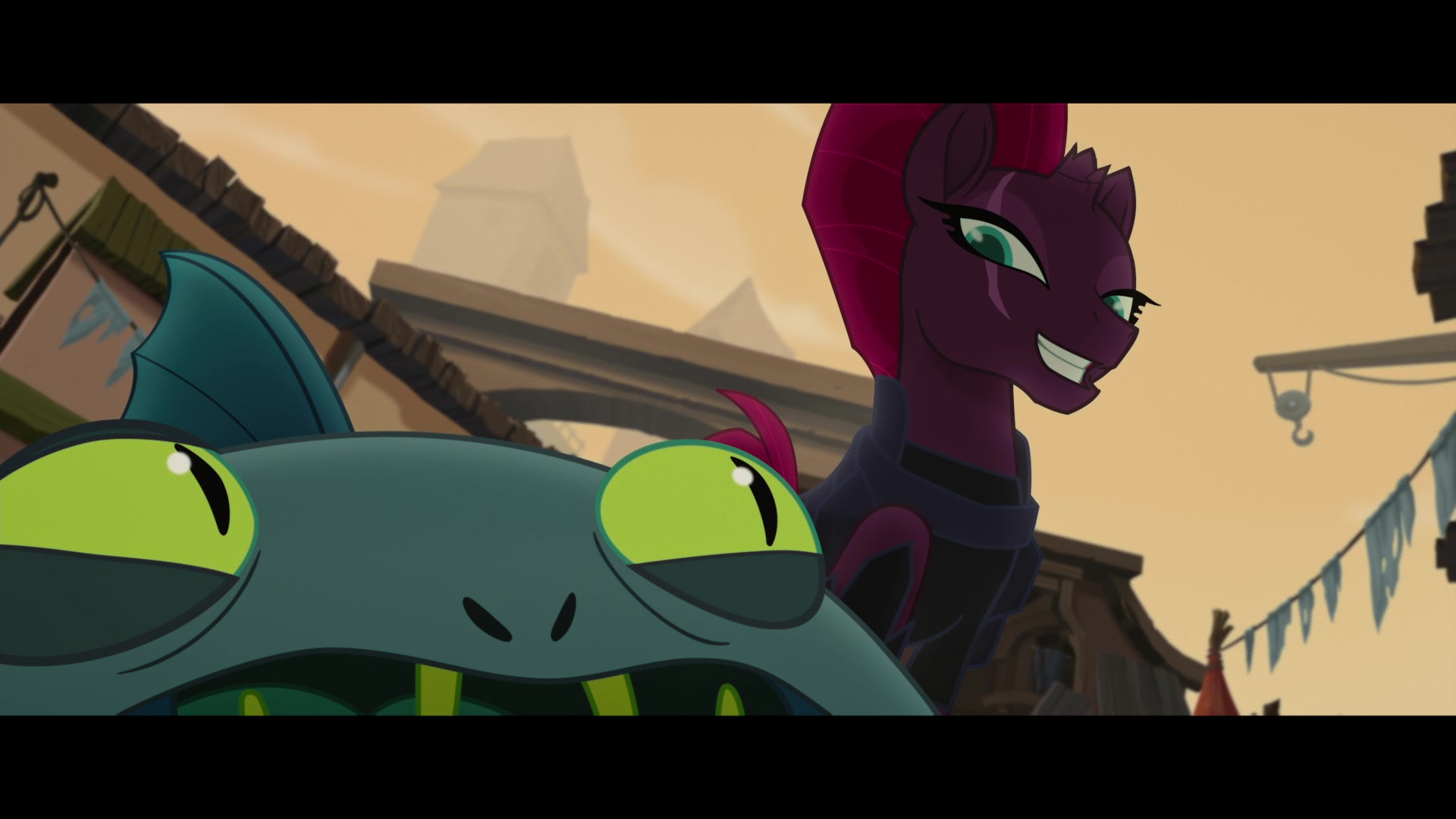 #1694453 - safe, screencap, mori, tempest shadow, fishman, pony ...