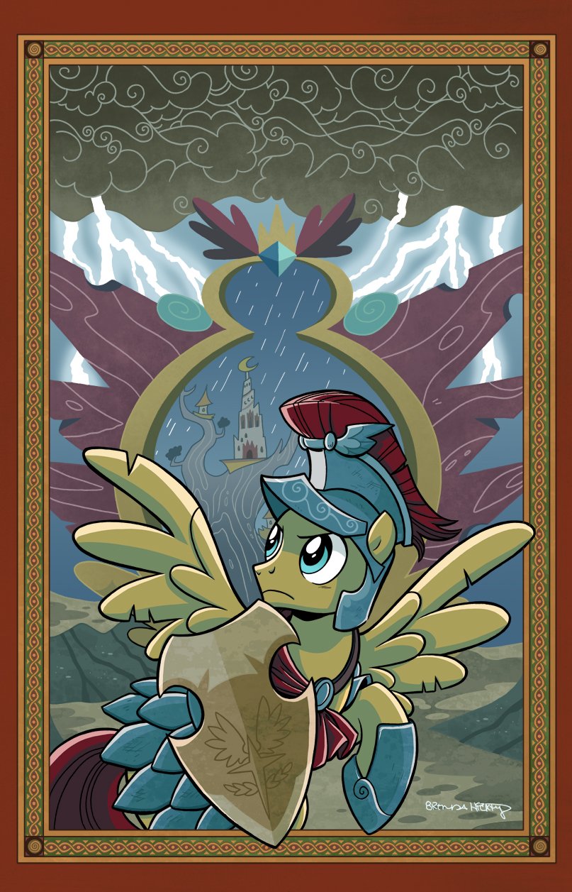 #1675402 - safe, artist:brenda hickey, idw, flash magnus, pegasus, pony ...