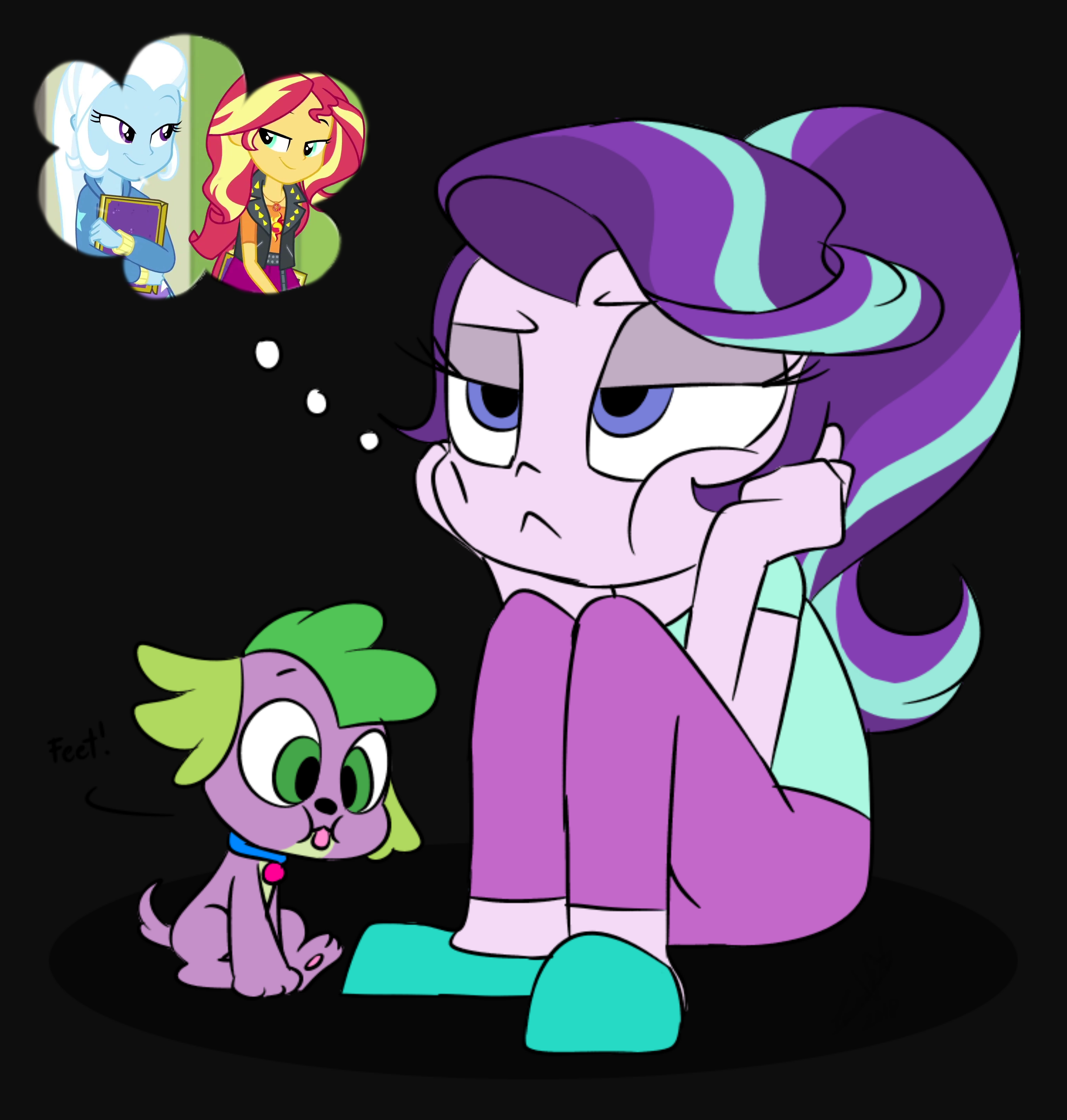 #1705993 - safe, artist:emositecc, artist:themexicanpunisher, edit ...