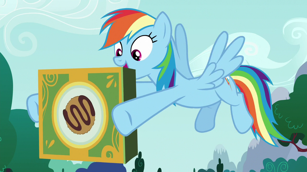 #1707465 - safe, screencap, rainbow dash, pony, 28 pranks later, g4, my ...