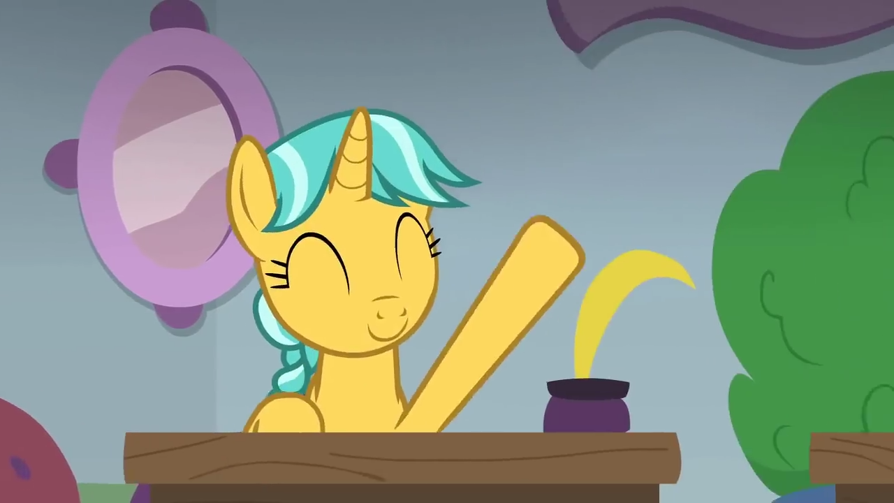 #1711427 - safe, screencap, citrine spark, fire quacker, pony, unicorn ...