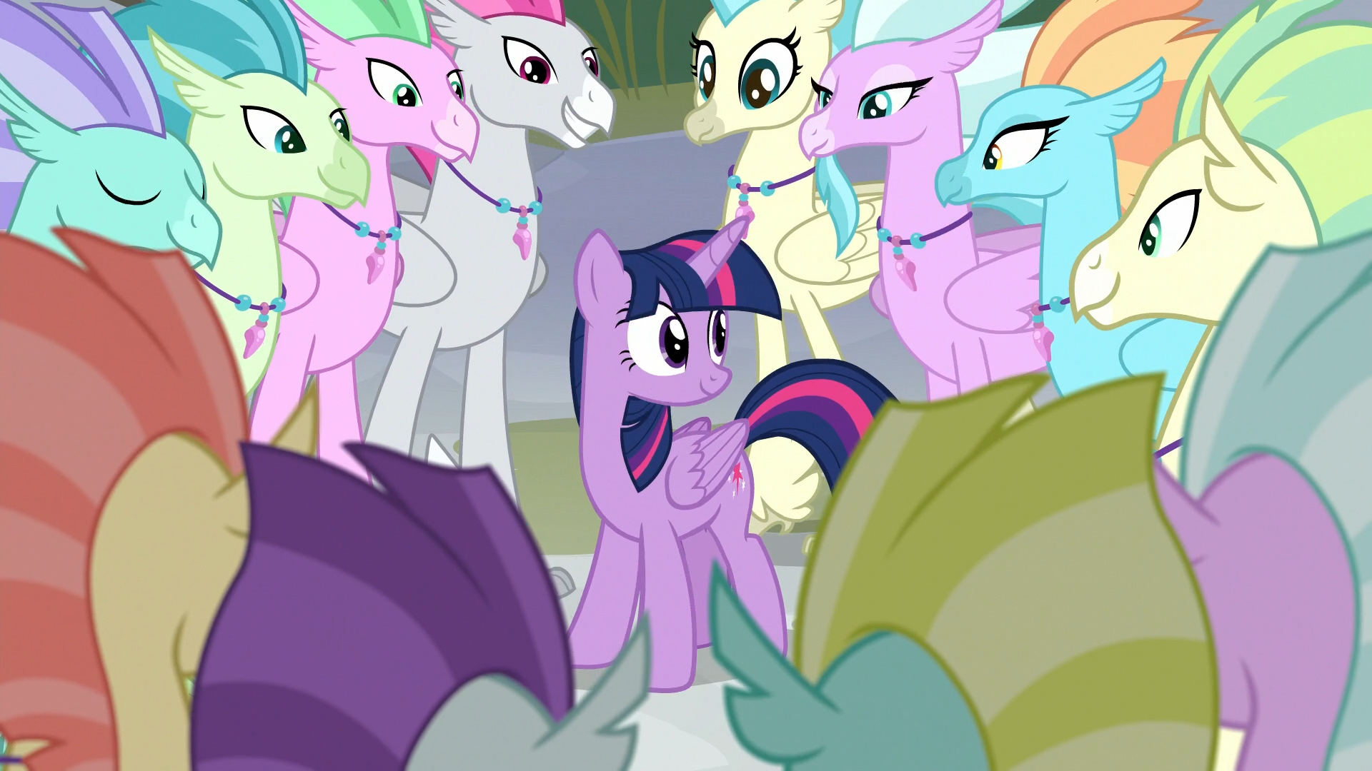 #1714495 - safe, screencap, aestuarium, cerulean kingfisher, coral ...