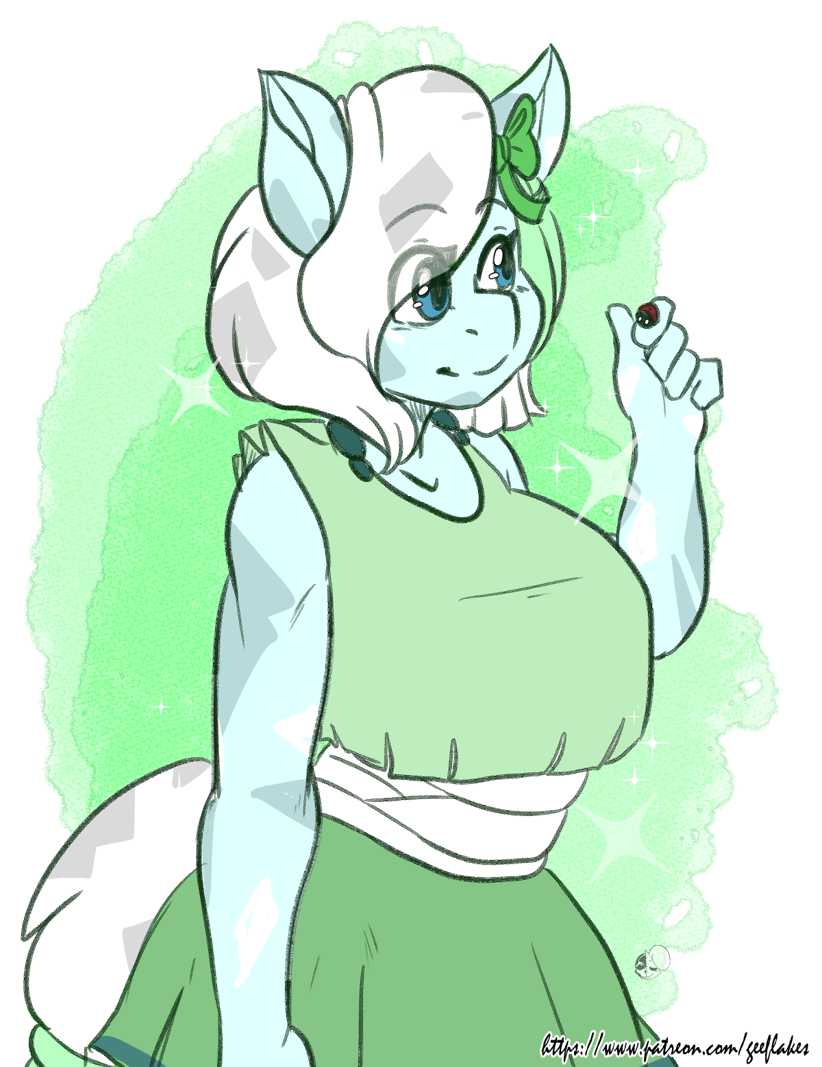 #1716731 - safe, artist:arnachy, oc, oc only, oc:azur lachrimae ...