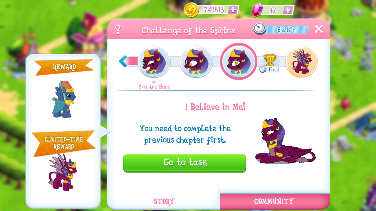 #1700943 - safe, gameloft, prince hisan, the sphinx, sphinx, g4, game ...